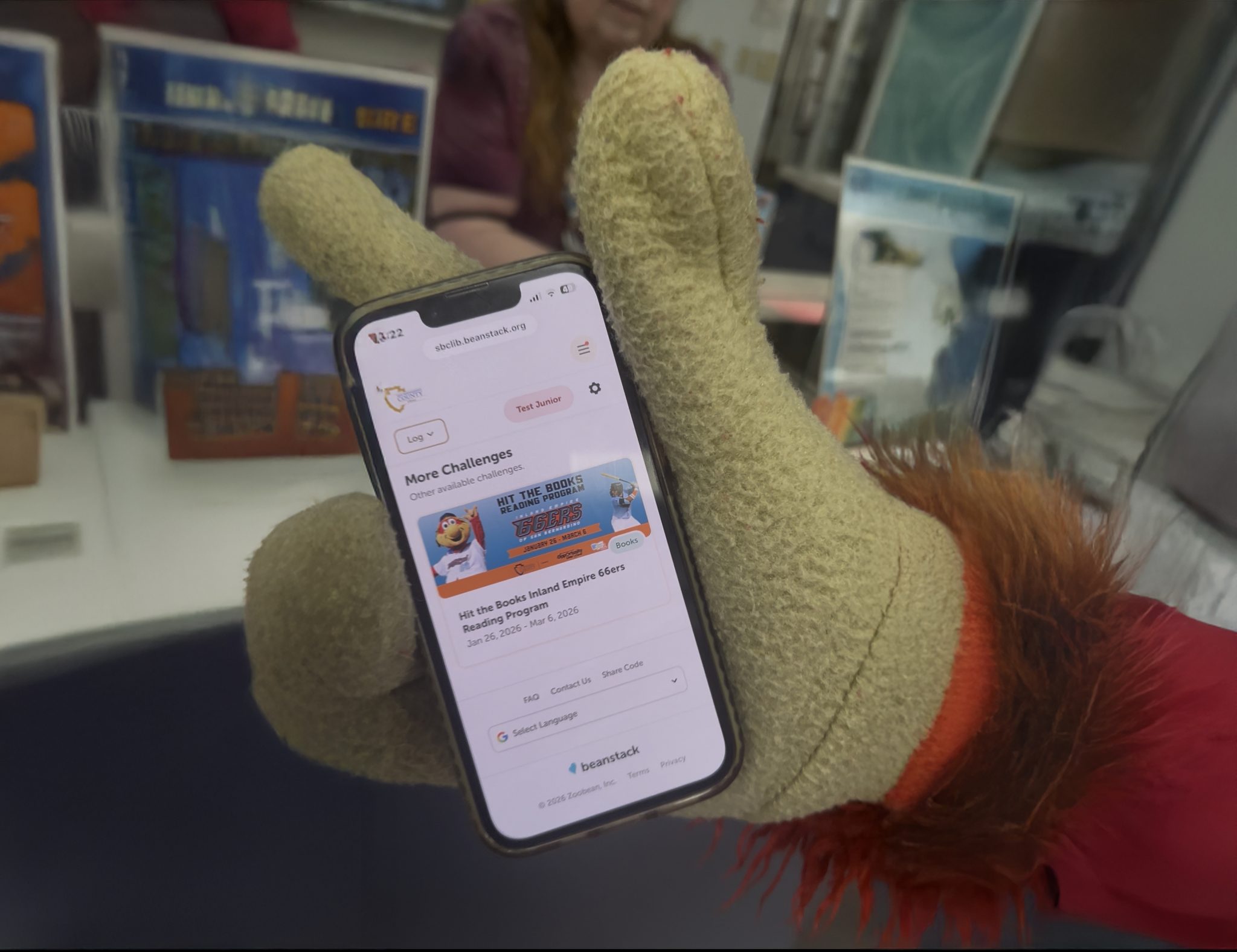 Hit the Books Reading Program – Library